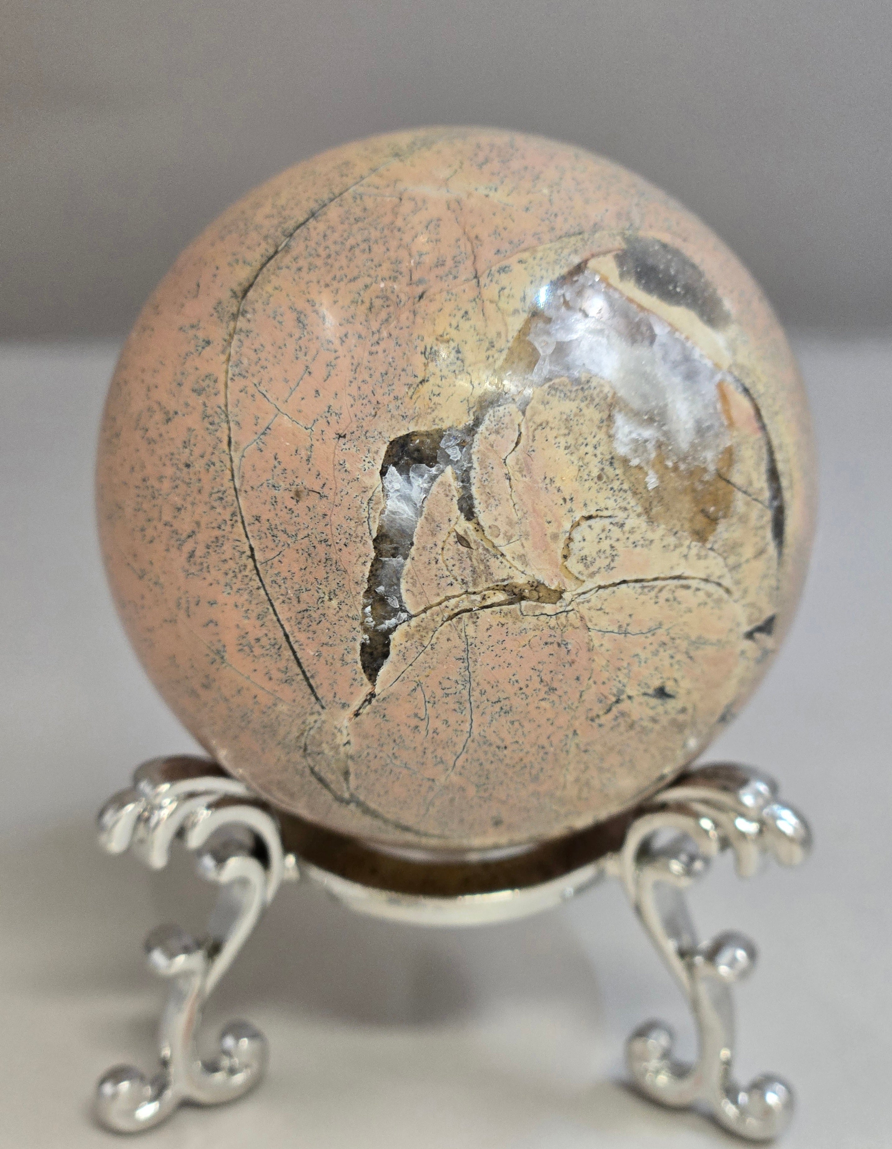 Picture Jasper Sphere – AZ Stone Co.